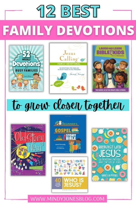 12 Family Devotions For Kids & Parents | Mindy Jones Blog